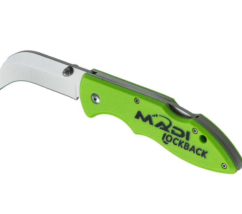 Lockback Blunted Lineman Knife – One-Handed Opening, Lockback Closure