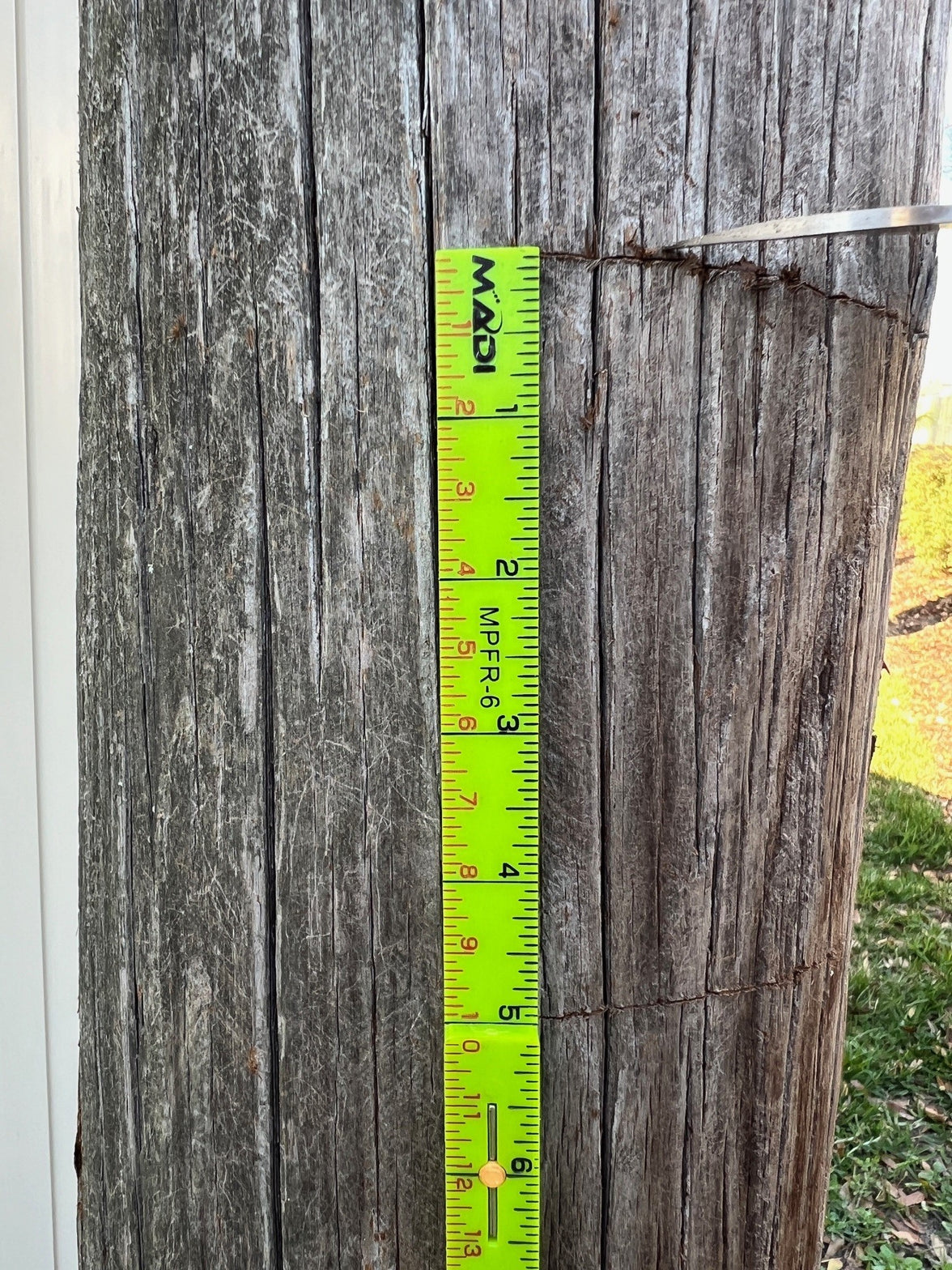 6' Fiberglass Folding Ruler | Inside Reading and Center-Point Markings
