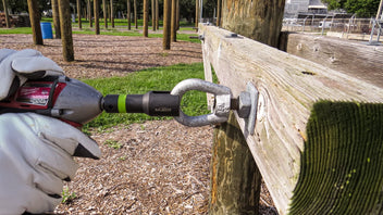 Slot Socket™ Plus - Impact-Rated Tool for Wing Nut & Eye Bolt Clamps